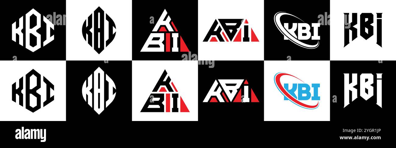 Kbi technology logo Stock Vector Images - Alamy