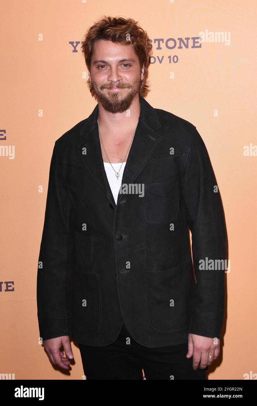 Photo by: Patricia Schlein/STAR MAX/IPx 2024 11/7/24 Luke Grimes at ...