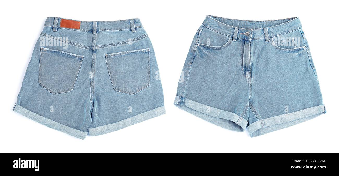Jean shorts design hi-res stock photography and images - Alamy