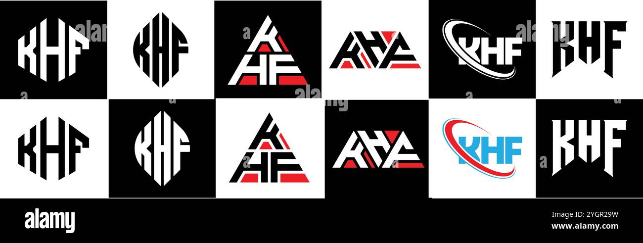 Khf technology logo hi-res stock photography and images - Alamy