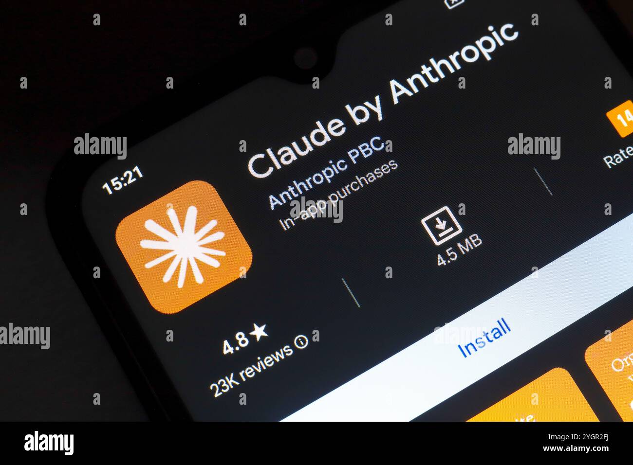 November 8, 2024, Brazil. In this photo illustration, the Claude by ...