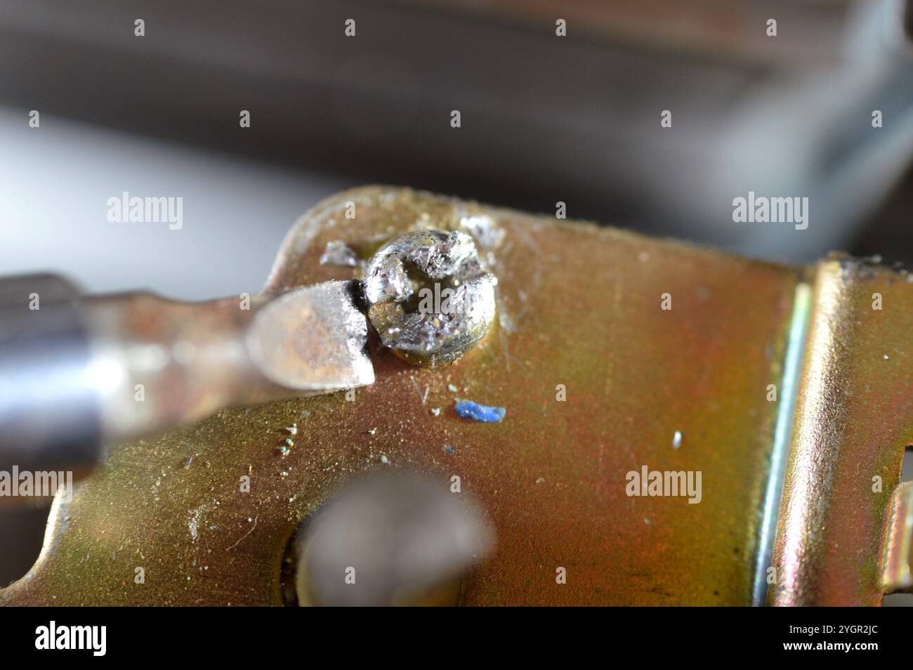 Stripped screw hi-res stock photography and images - Alamy
