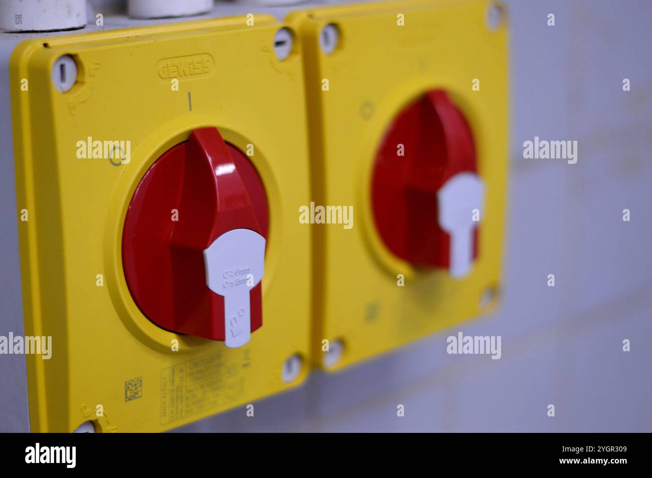 Cairo, Egypt, October 19 2024: GEWiSS rotary control isolator ...