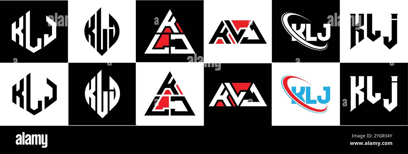 Klj letter hi-res stock photography and images - Alamy