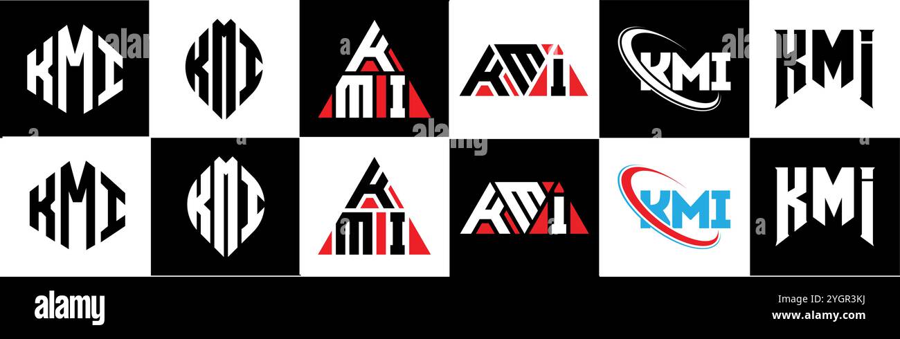 Kmi tech logo Stock Vector Images - Alamy