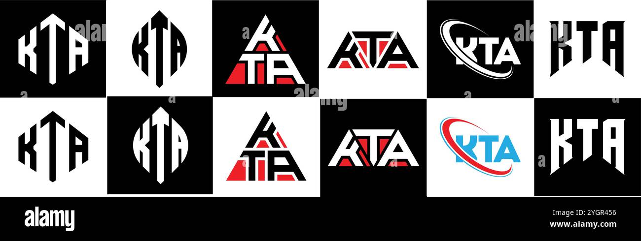 Kta technology logo Stock Vector Images - Alamy