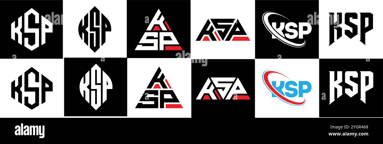 Ksp tech logo Stock Vector Images - Alamy