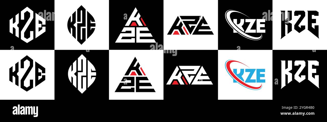 Kze letter hi-res stock photography and images - Alamy