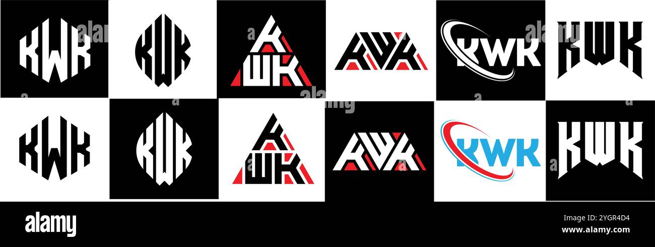 Kwk circle logo hi-res stock photography and images - Alamy