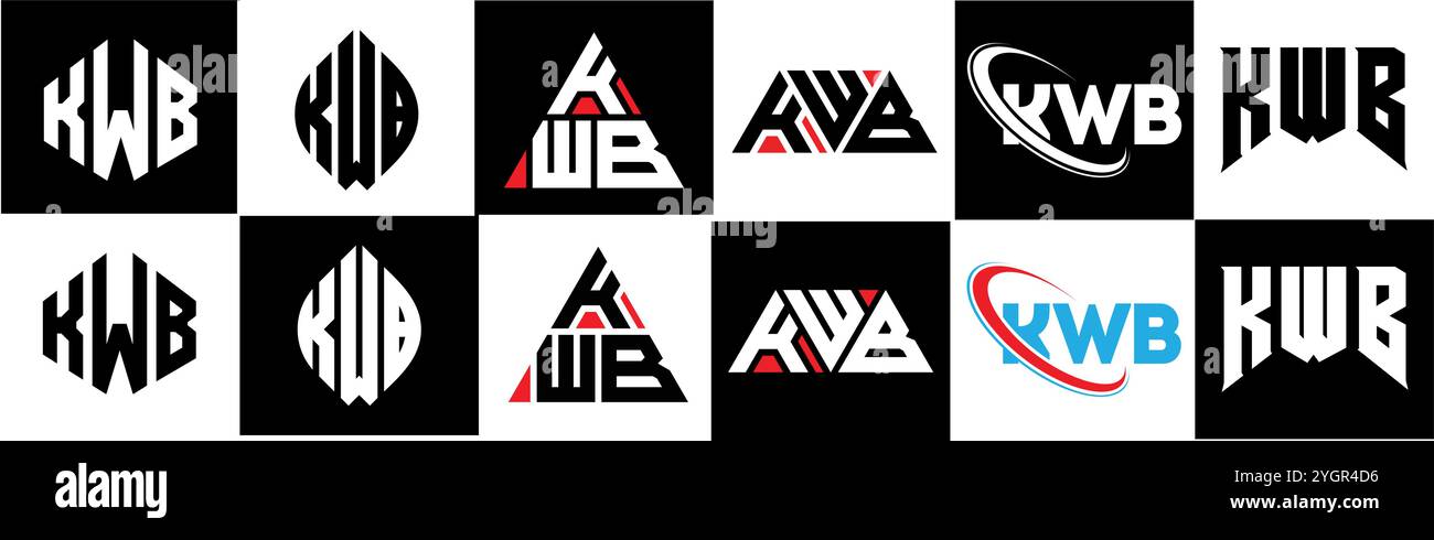 Kwb tech logo Stock Vector Images - Alamy