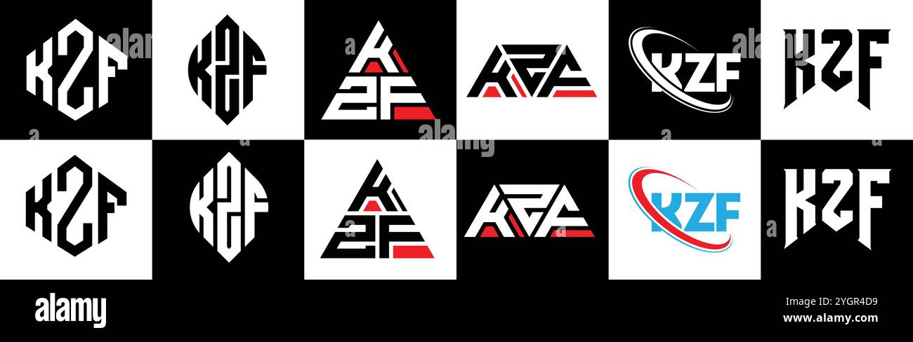 Kzf technology logo hi-res stock photography and images - Alamy