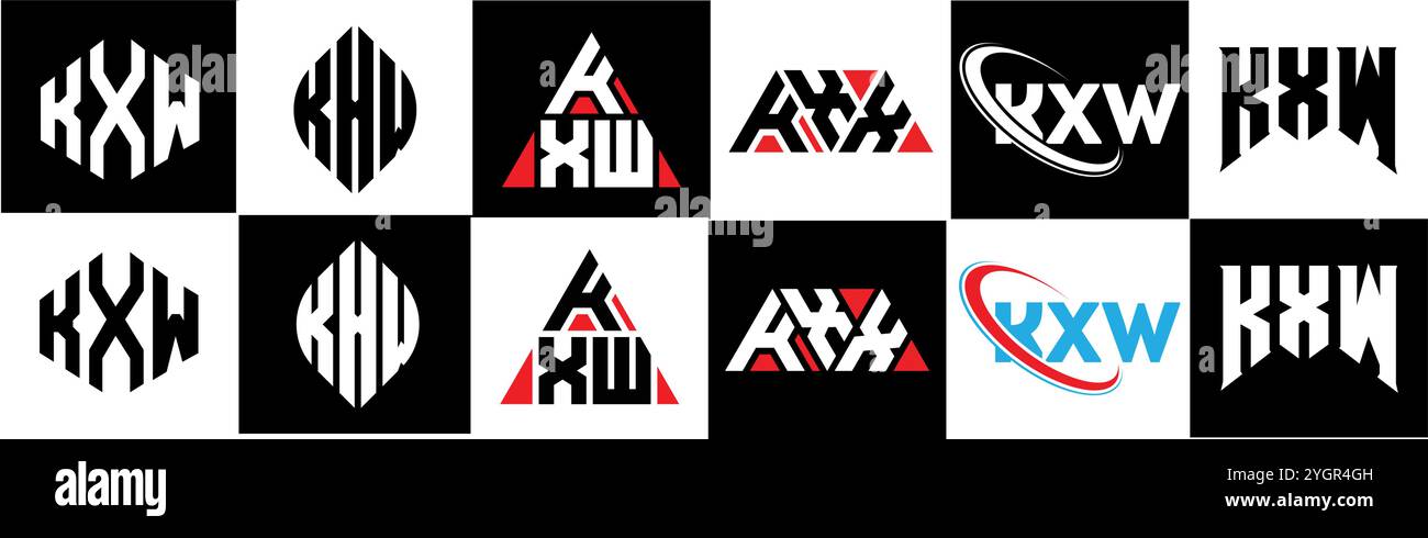 Kxw font hi-res stock photography and images - Alamy