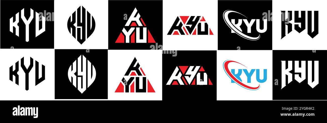 Kyu marketing logo hi-res stock photography and images - Alamy