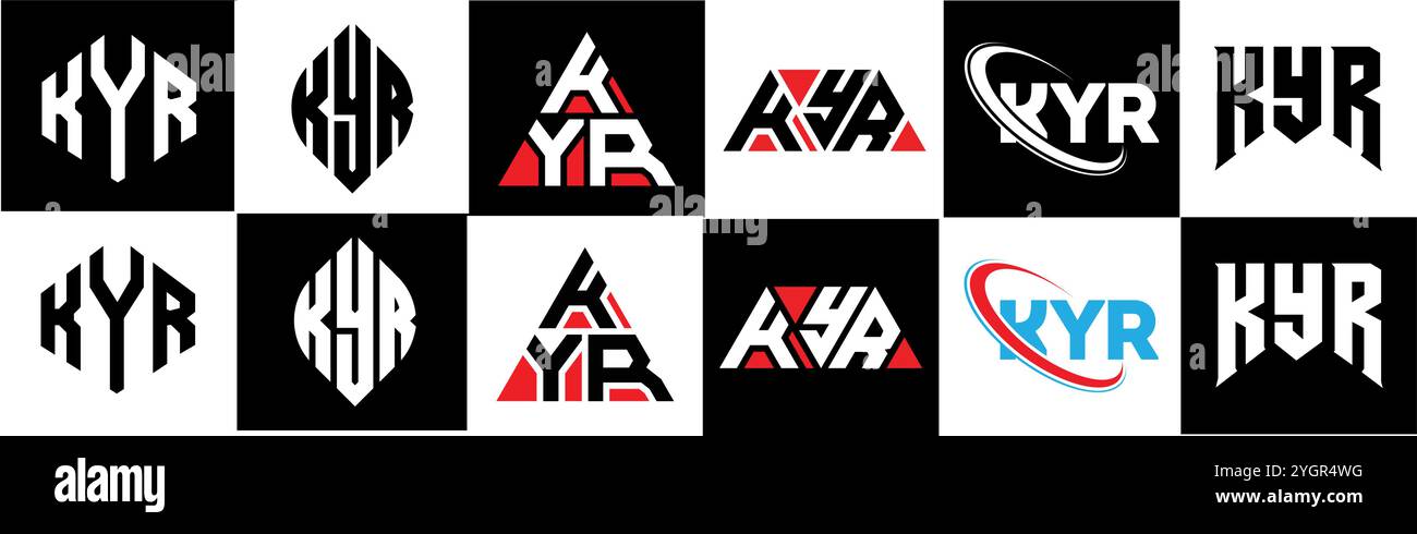 Kyr circle logo hi-res stock photography and images - Alamy