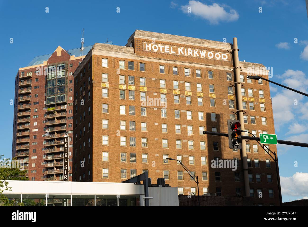 Des Moines, Iowa - United States - September 16th, 2024: Downtown ...