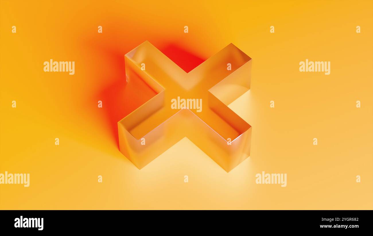 3d render Plus sign. Computer generated Stock Photo - Alamy