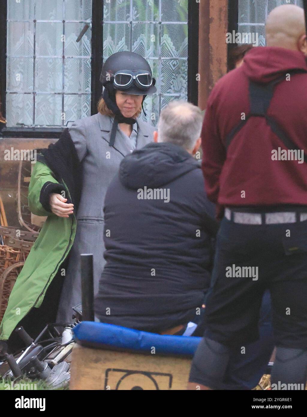 Comedian Jimmy Carr debut film Fackham Hall filming in Thornton Hough ...