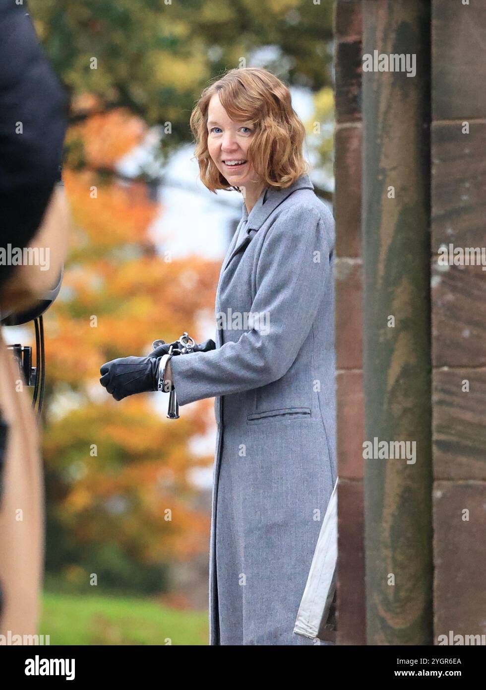 Comedian Jimmy Carr debut film Fackham Hall filming in Thornton Hough ...