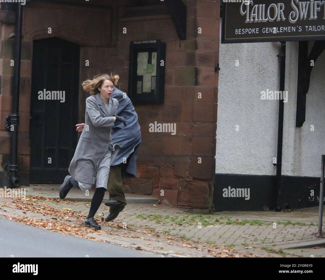 Comedian Jimmy Carr debut film Fackham Hall filming in Thornton Hough ...