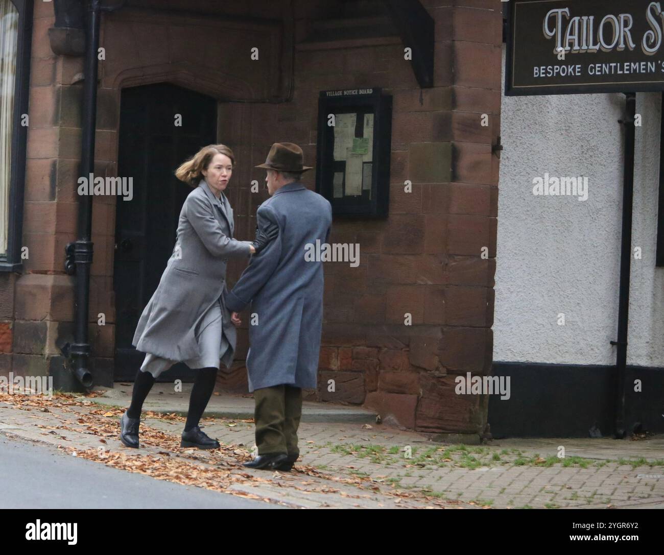 Comedian Jimmy Carr debut film Fackham Hall filming in Thornton Hough ...