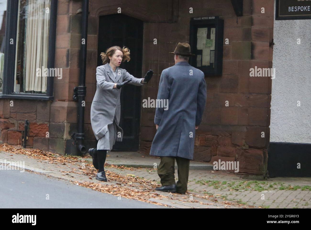 Comedian Jimmy Carr debut film Fackham Hall filming in Thornton Hough ...