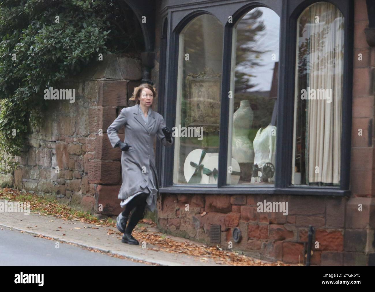 Comedian Jimmy Carr debut film Fackham Hall filming in Thornton Hough ...