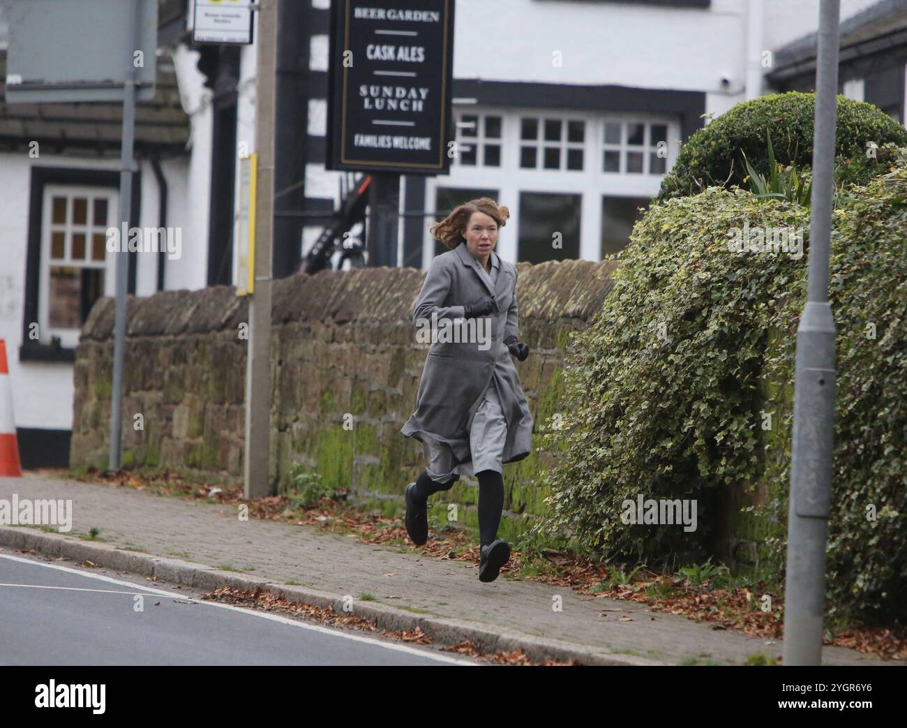 Comedian Jimmy Carr debut film Fackham Hall filming in Thornton Hough ...