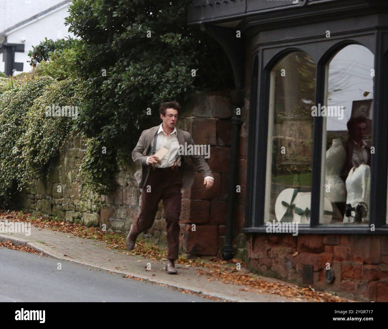 Comedian Jimmy Carr debut film Fackham Hall filming in Thornton Hough ...