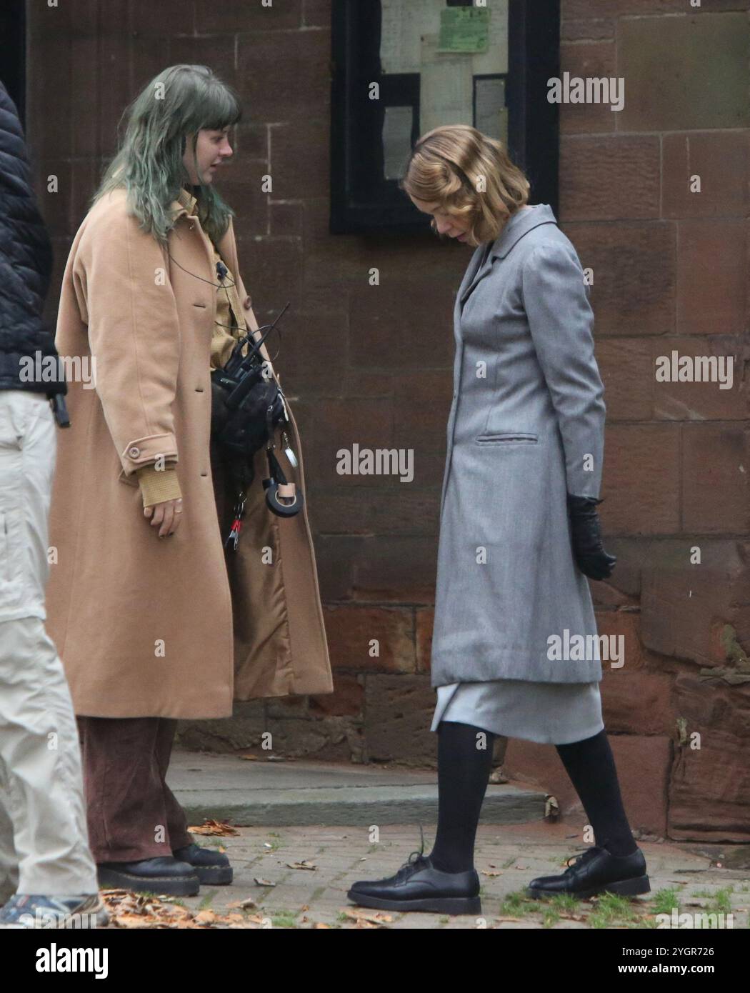 Comedian Jimmy Carr debut film Fackham Hall filming in Thornton Hough ...