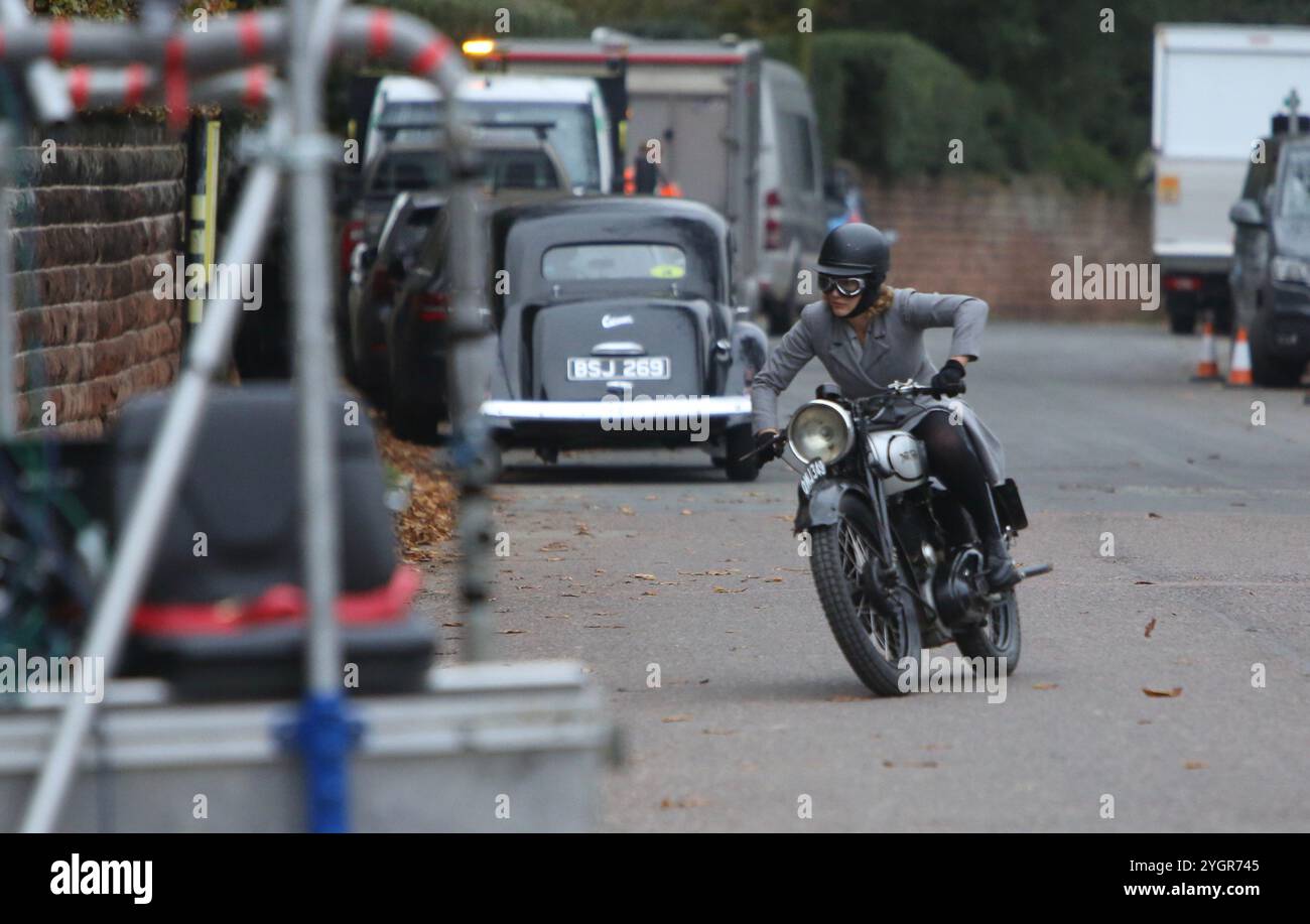 Comedian Jimmy Carr debut film Fackham Hall filming in Thornton Hough ...