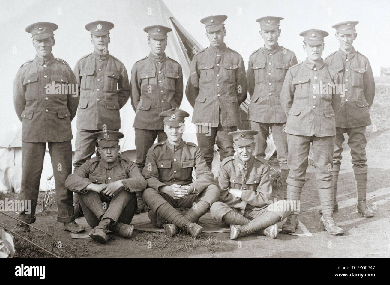 British soliders of the Training Reserve during the First World War ...