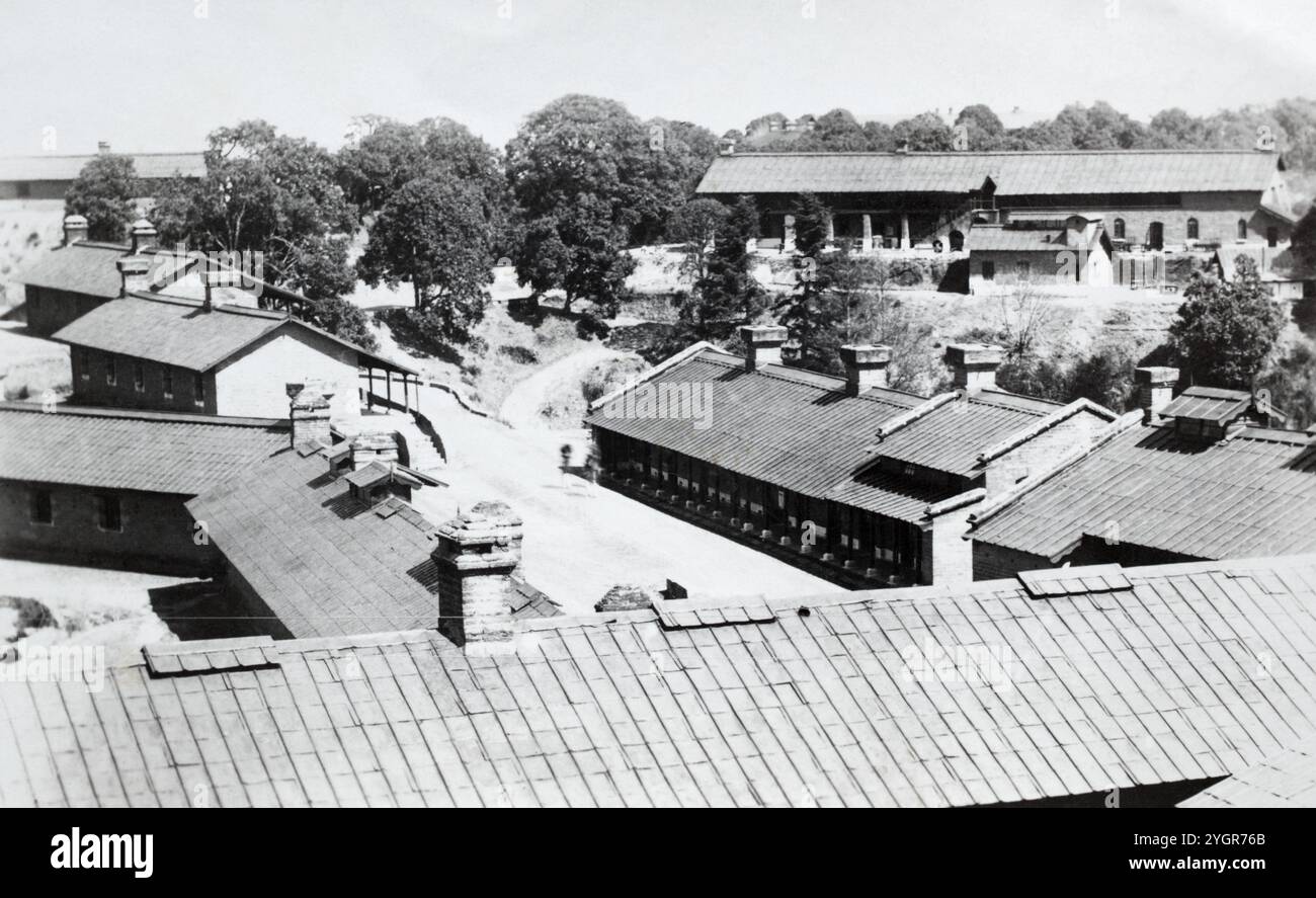 A British army camp in India during the Interwar period Stock Photo - Alamy