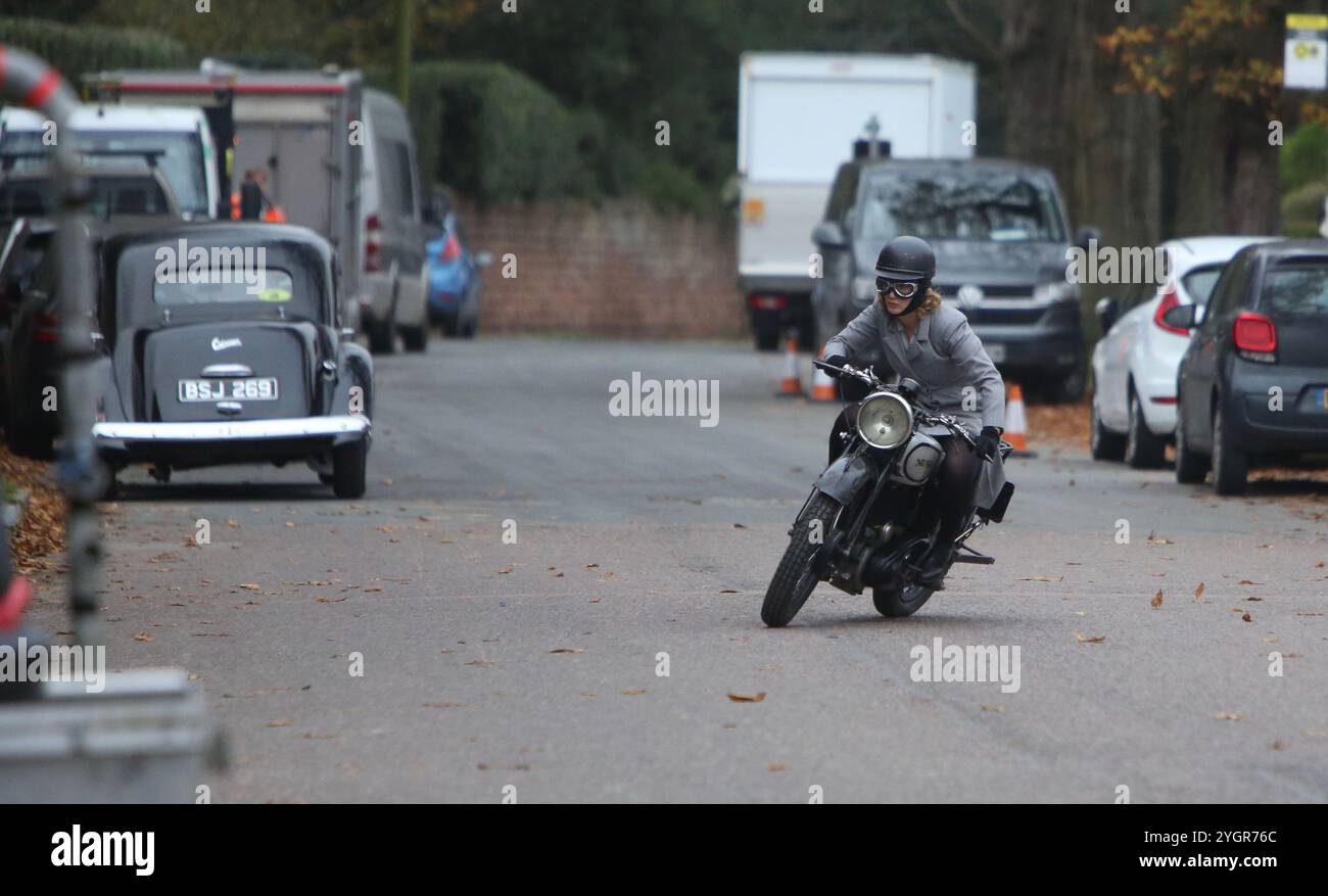Comedian Jimmy Carr debut film Fackham Hall filming in Thornton Hough ...