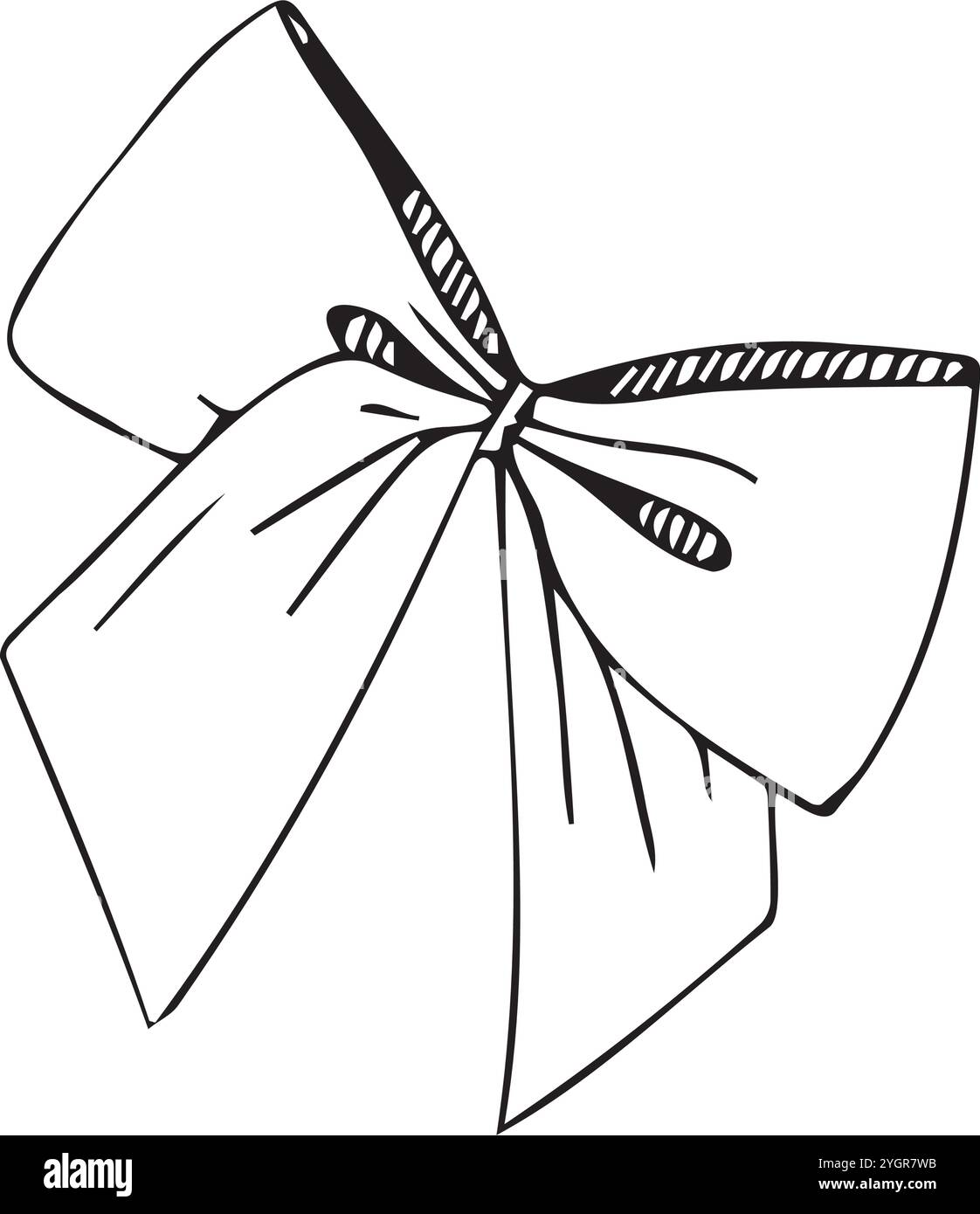 Cheer Bow Drawings