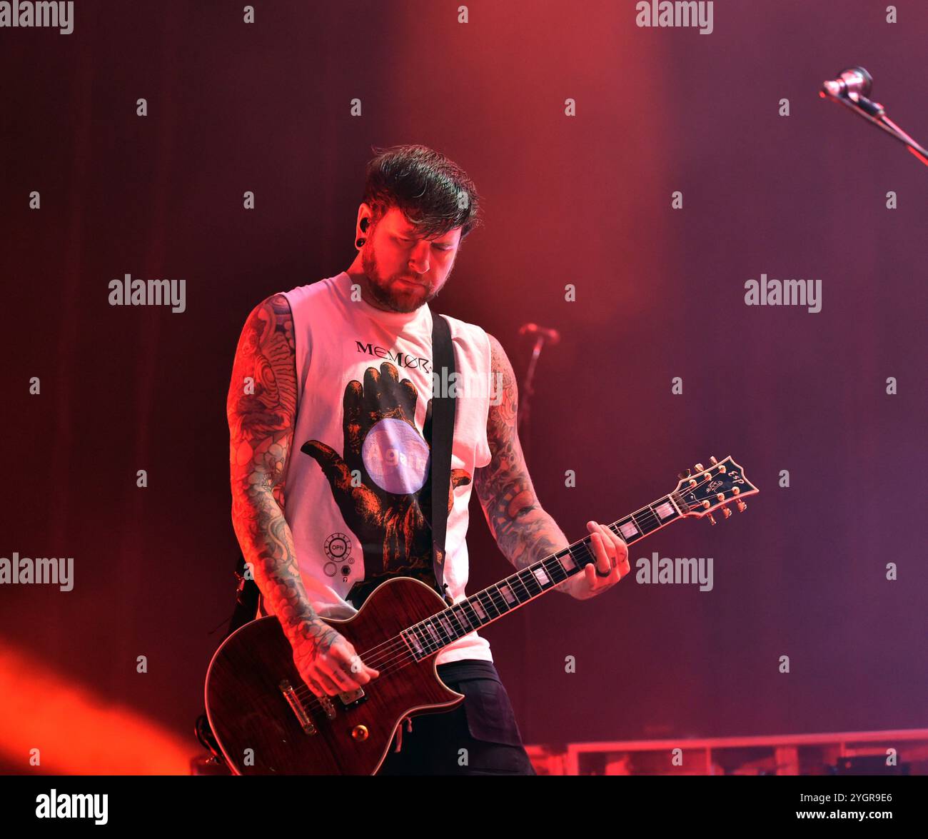 November 6, 2024, Portsmouth, Virginia, USA: A Day To Remember member ...