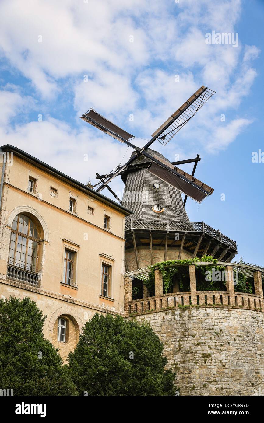 The Historic Mill of Sanssouci, windmill in Potsdam, near Berlin ...