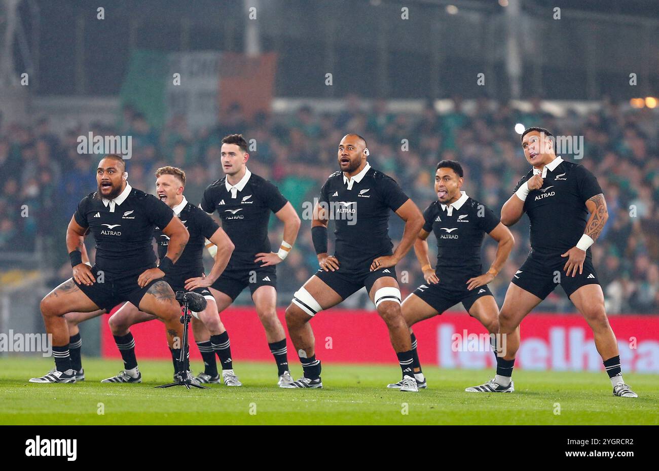 8th November 2024; Aviva Stadium, Dublin, Ireland: Autumn Rugby ...