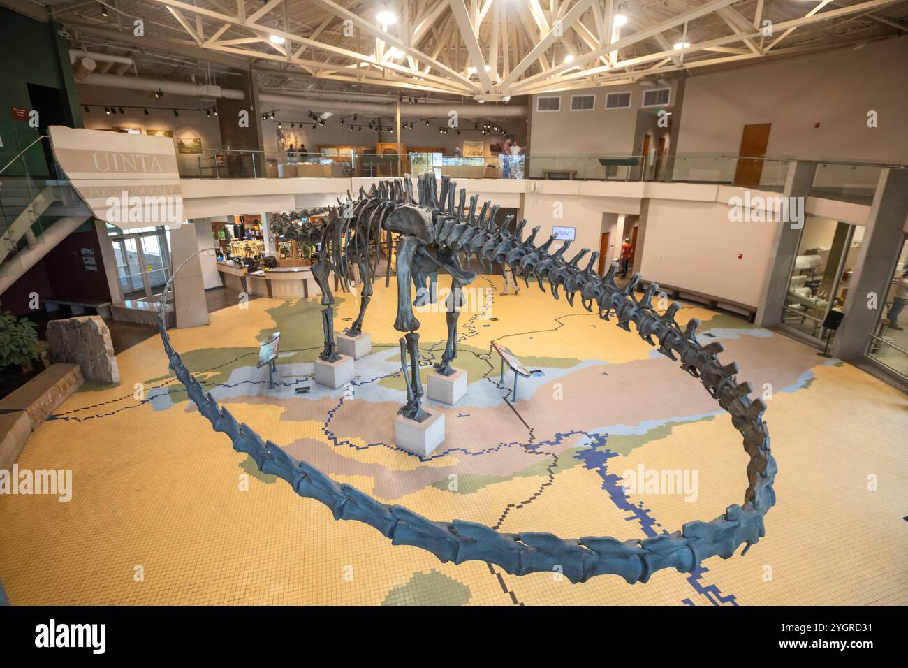 Vernal, Utah - The Utah Field House of Natural History State Park ...