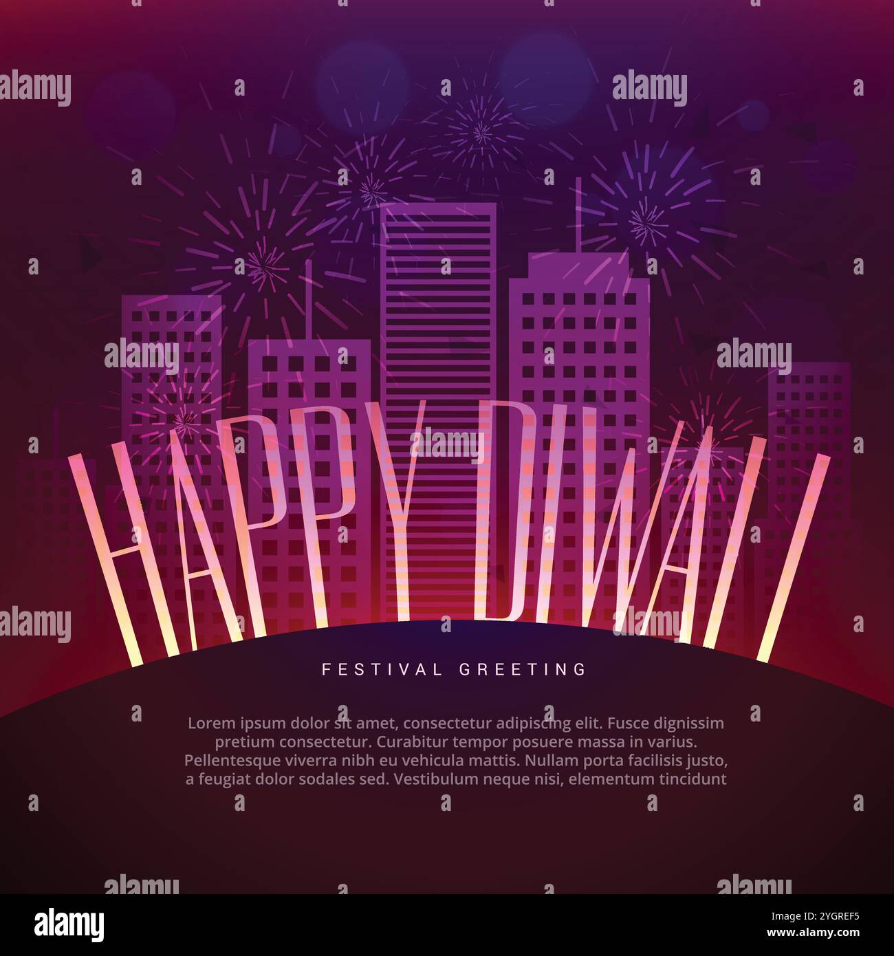 Diwali greeting design hi-res stock photography and images - Alamy