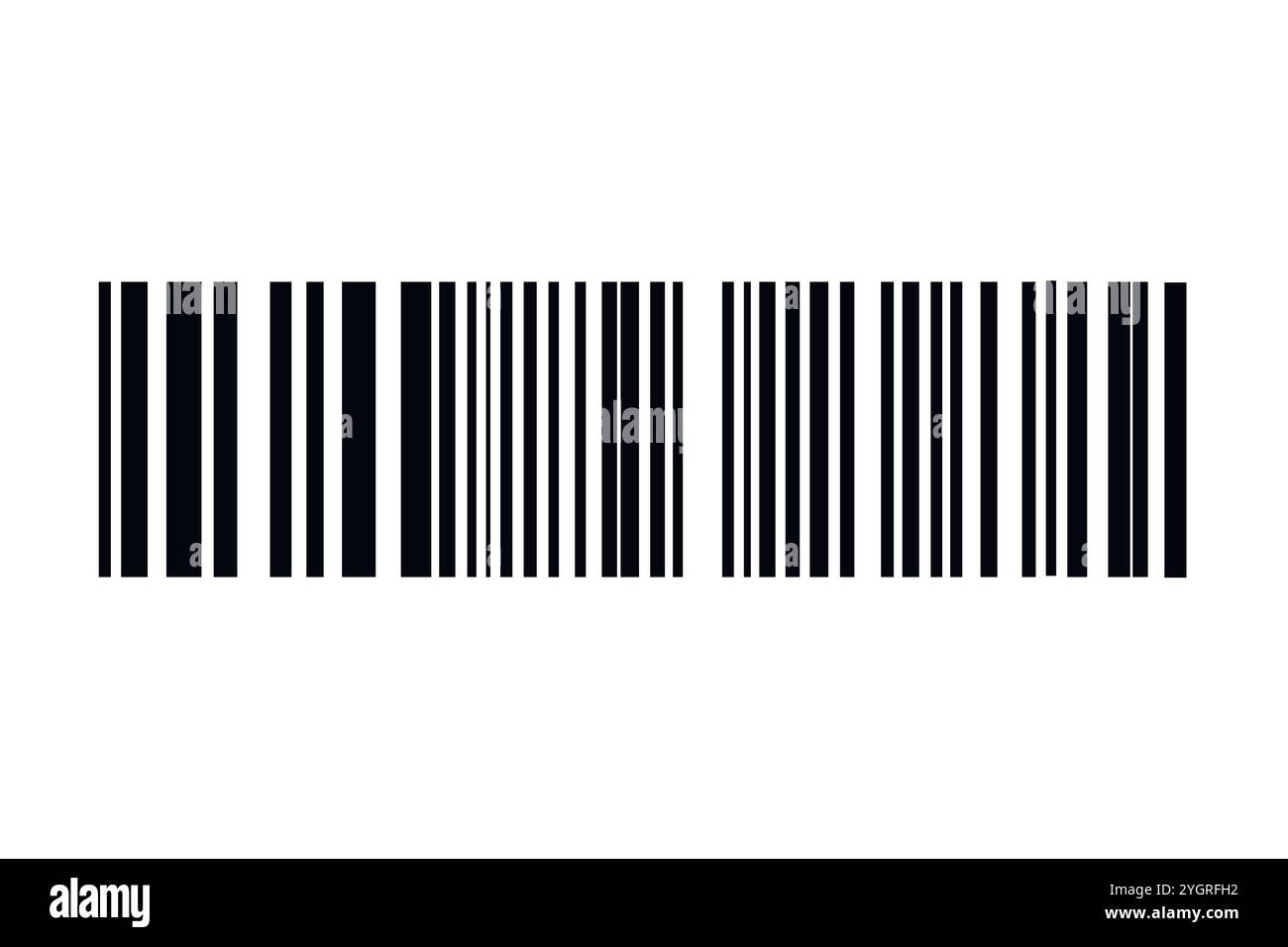 Barcode isolated on white background. Code stripes sticker. Barcode ...