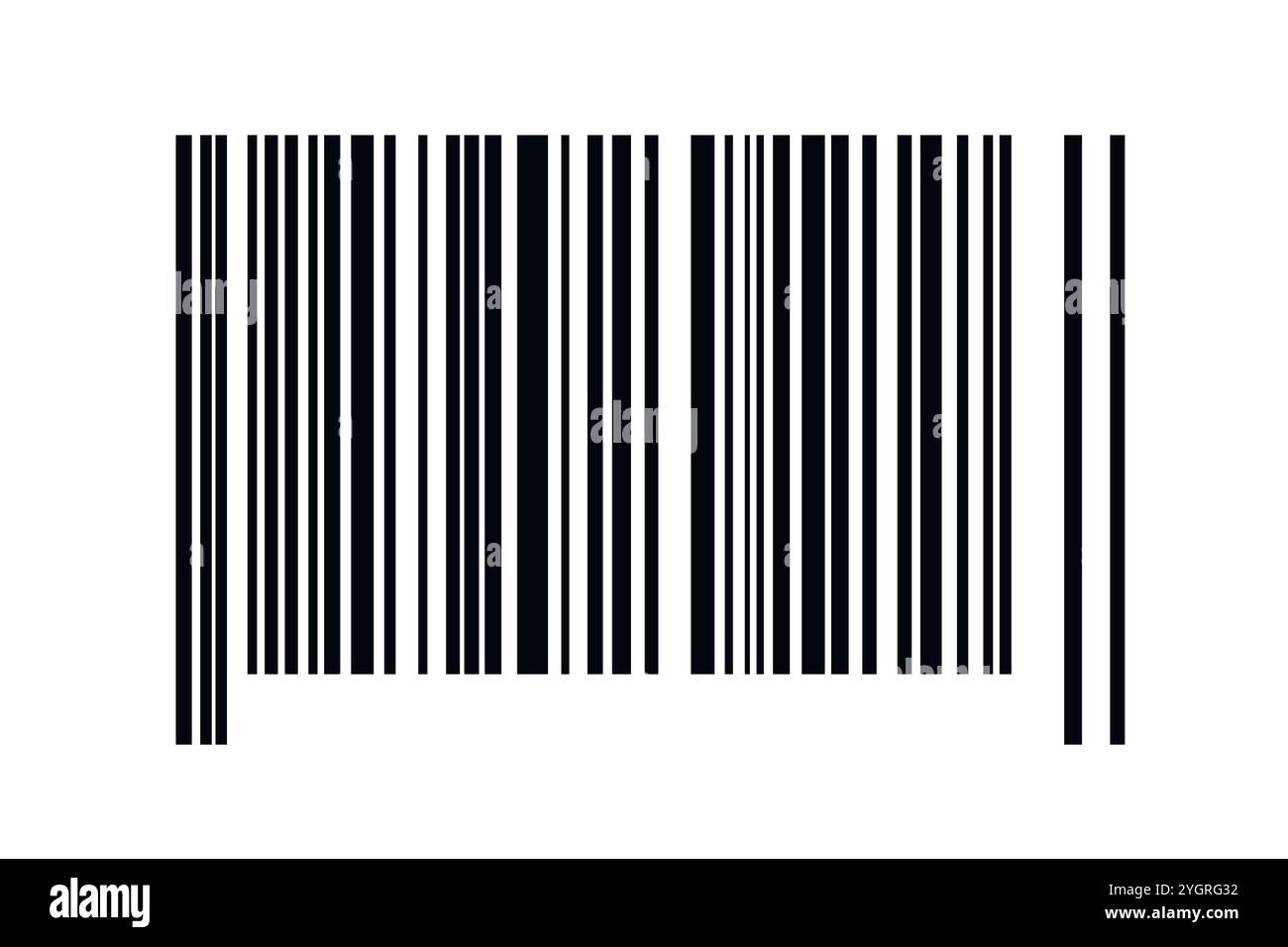 Barcode isolated on white background. Code stripes sticker. Barcode ... Barcode isolated on white background. Code stripes sticker. Barcode ...