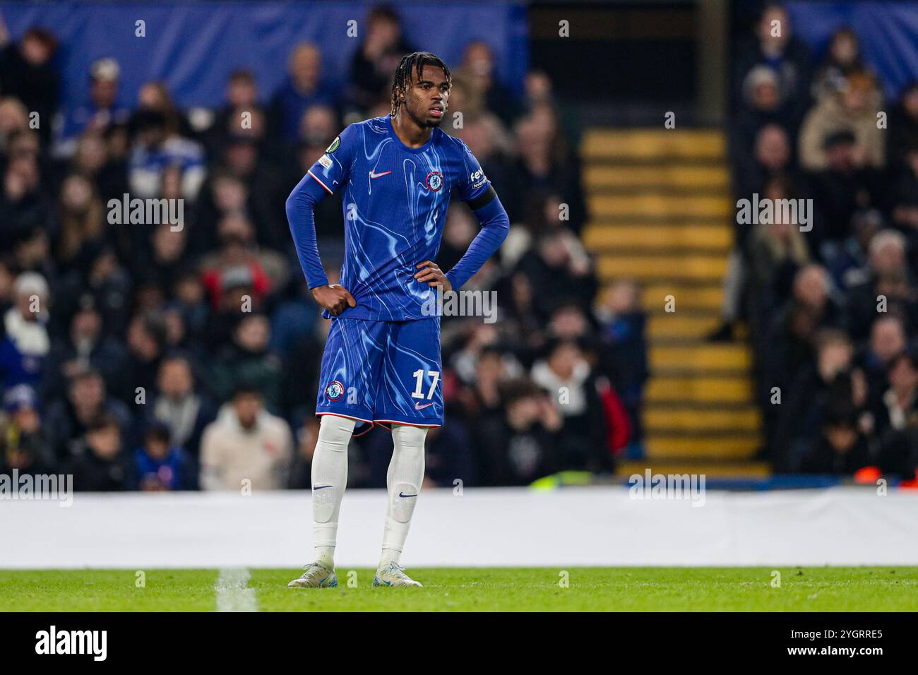 Carney Chukwuemeka of Chelsea seen during the UEFA Conference League ...