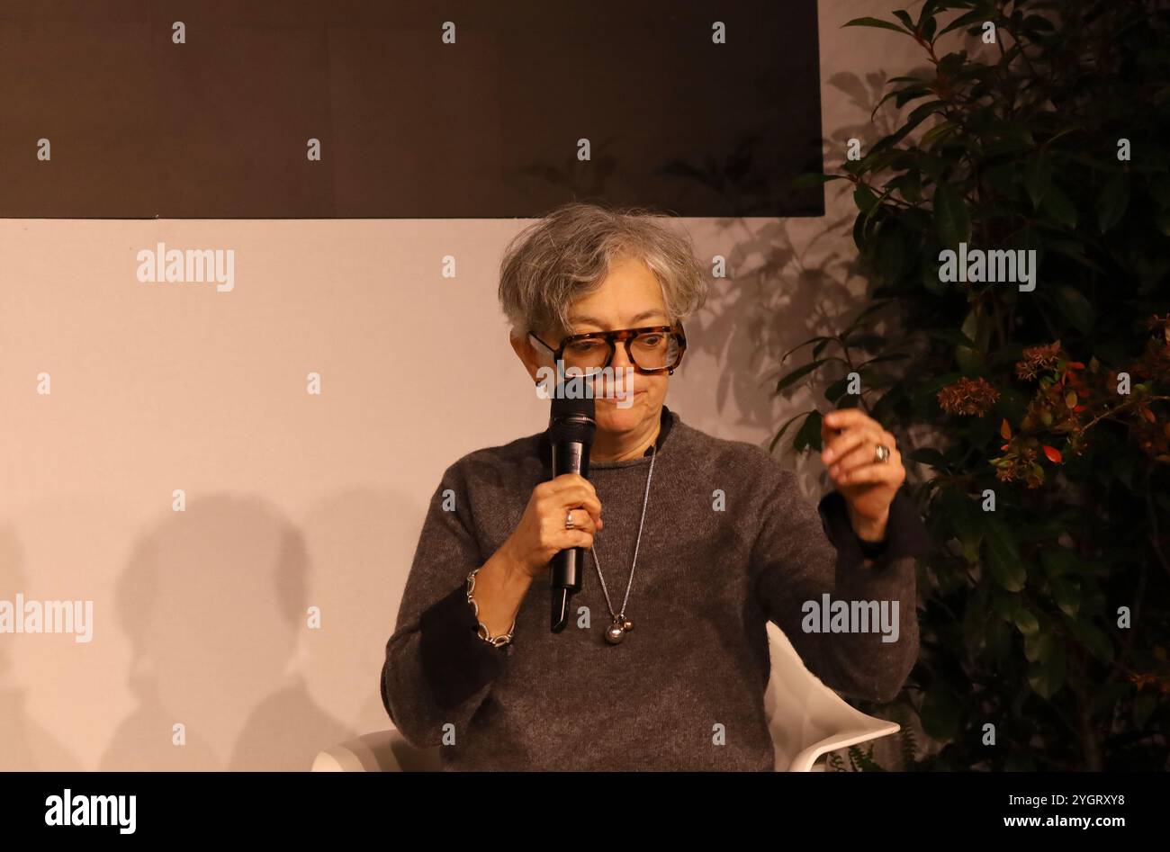 Paris, France. 8th November, 2024. Gabriela Rangel at ‘Conversations ...
