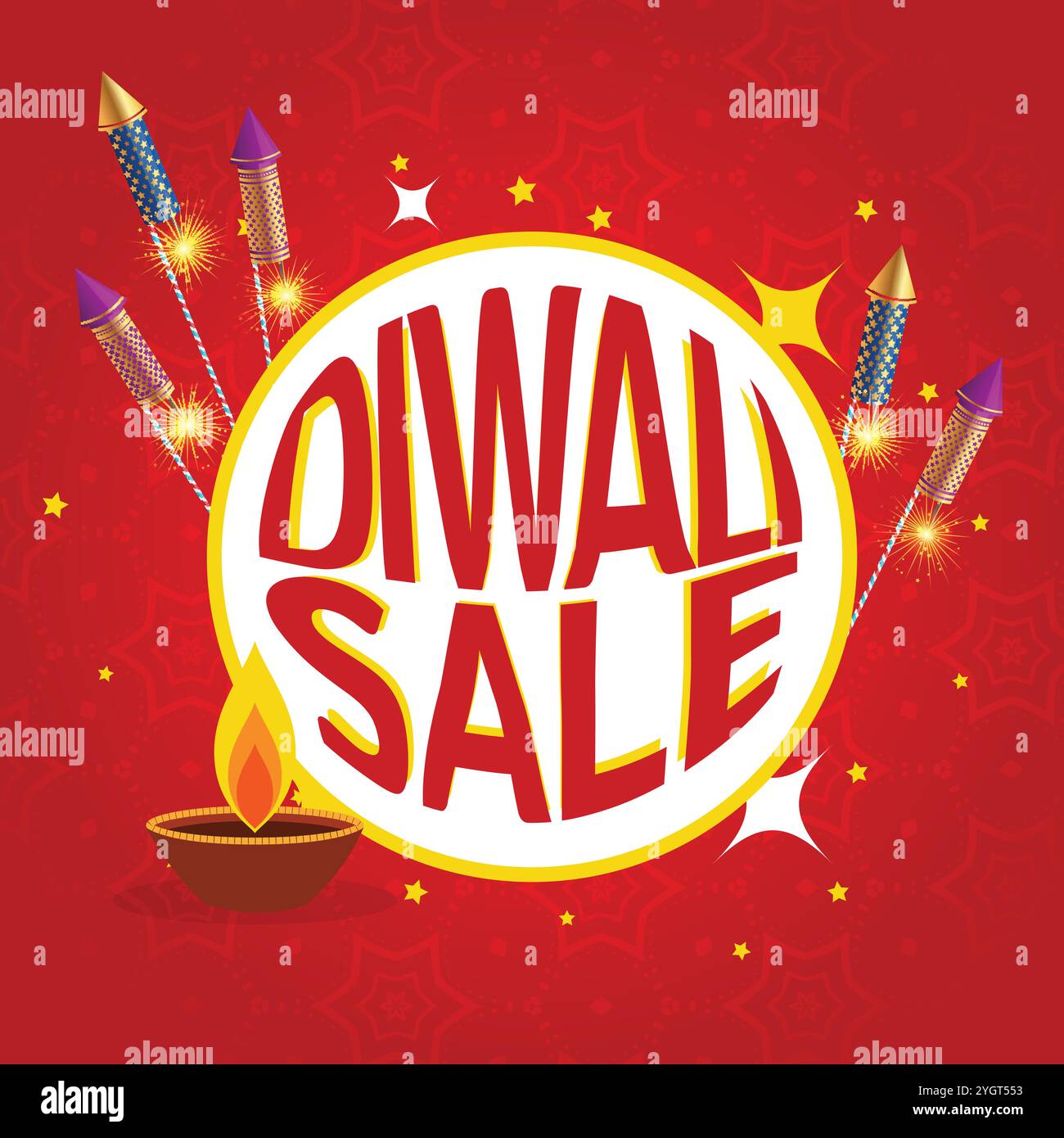 Lamp with crackers Stock Vector Images - Alamy