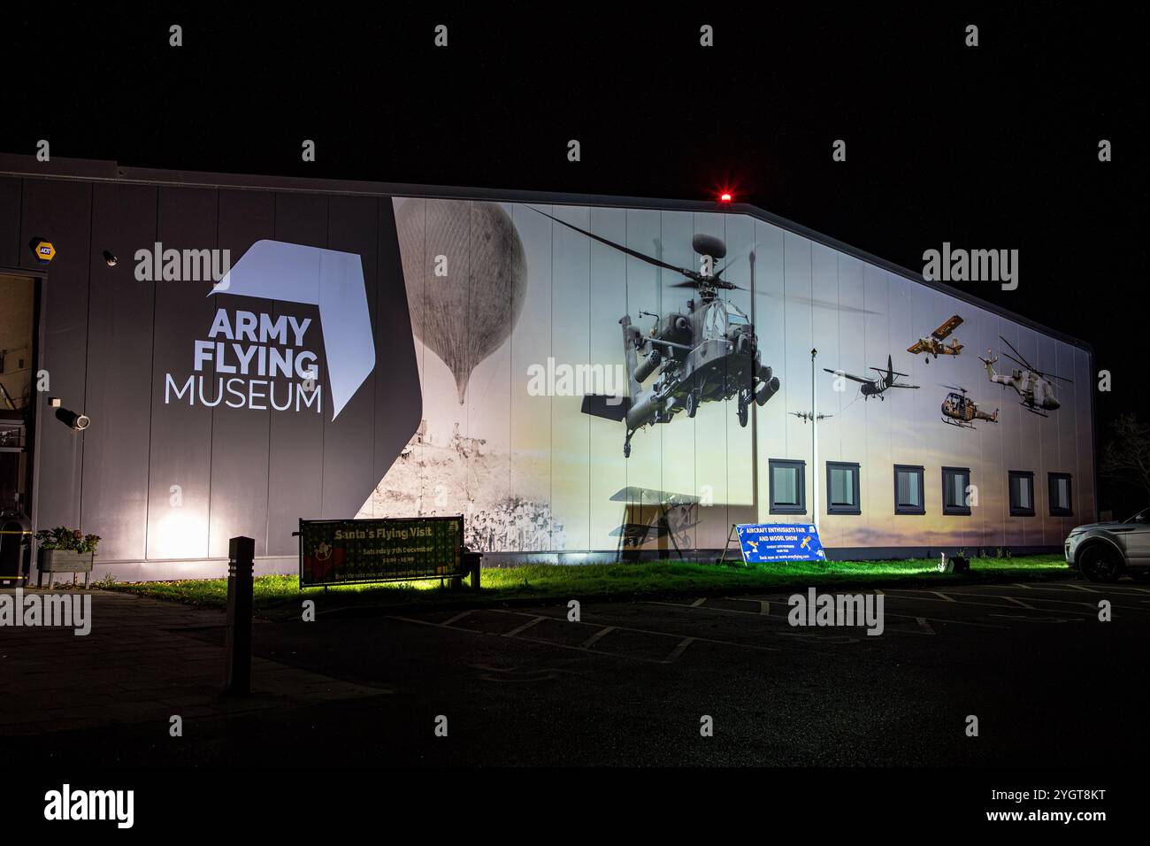 Army Flying Museum, Middle Wallop, Andover, Hampshire, UK, 8th November ...