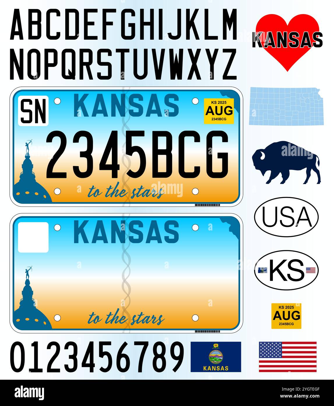 Kansas city police car Stock Vector Images - Alamy