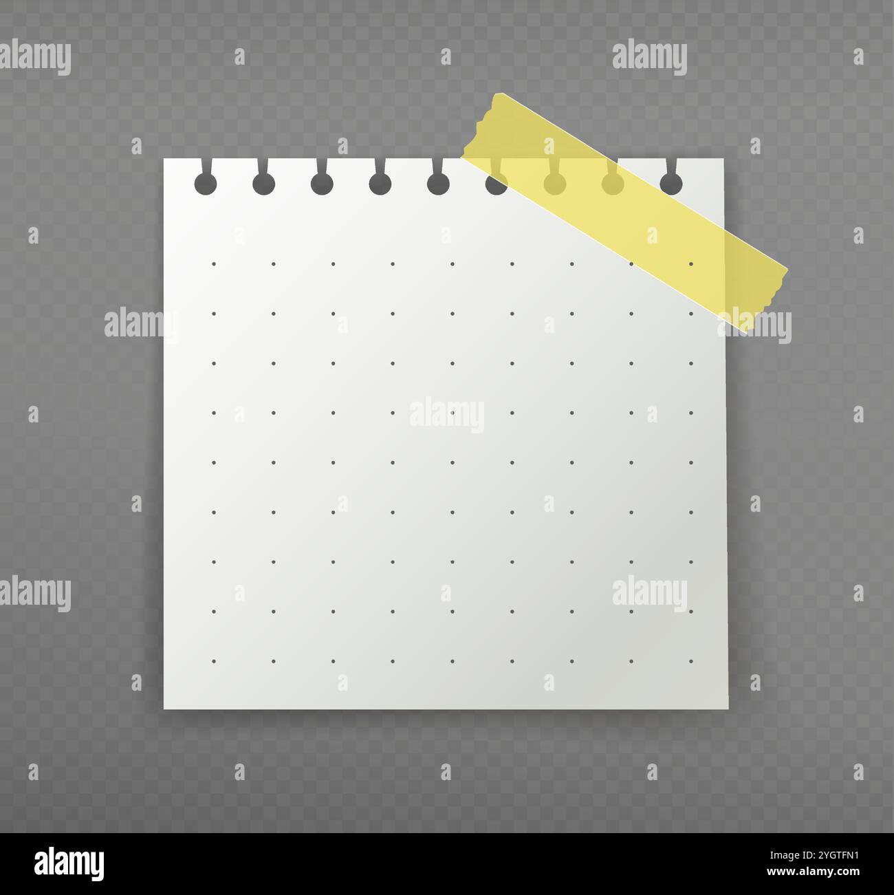 Realistic note sticky. Notepad and to do list, memo. Place for text ...