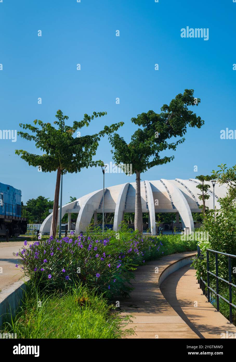 La Plancha Park auditorium, Merida, Yucatan, Mexico Stock Photo - Alamy