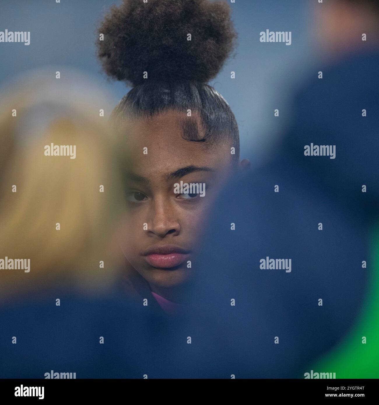 Khiara Keating #35 (GK) of Manchester City W.F.C. during the Barclays ...