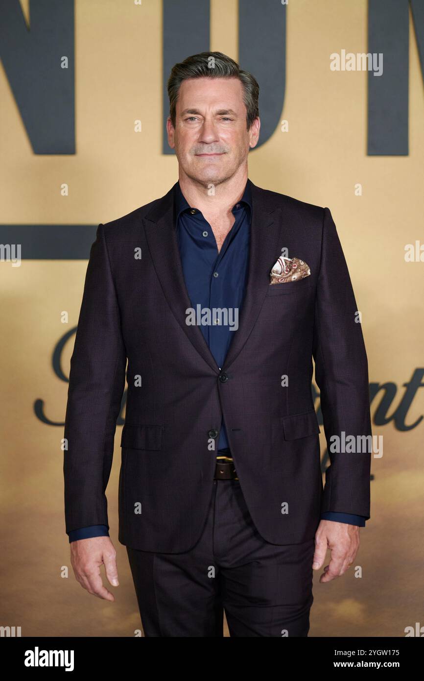 London, UK . 8 November, 2024 . Jon Hamm pictured at the UK screening ...